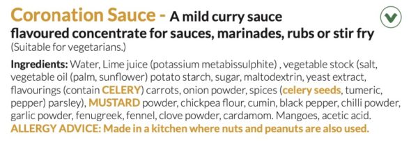 Coronation Sauce - SA Sauces